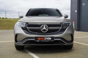 Yellow Mercedes-Benz EQC 2020 in Vilnius, with an engine capacity of 0.00 L and mileage of 96 thousand km for 32800 €, photo  on AUTOMOTO.COM.LV