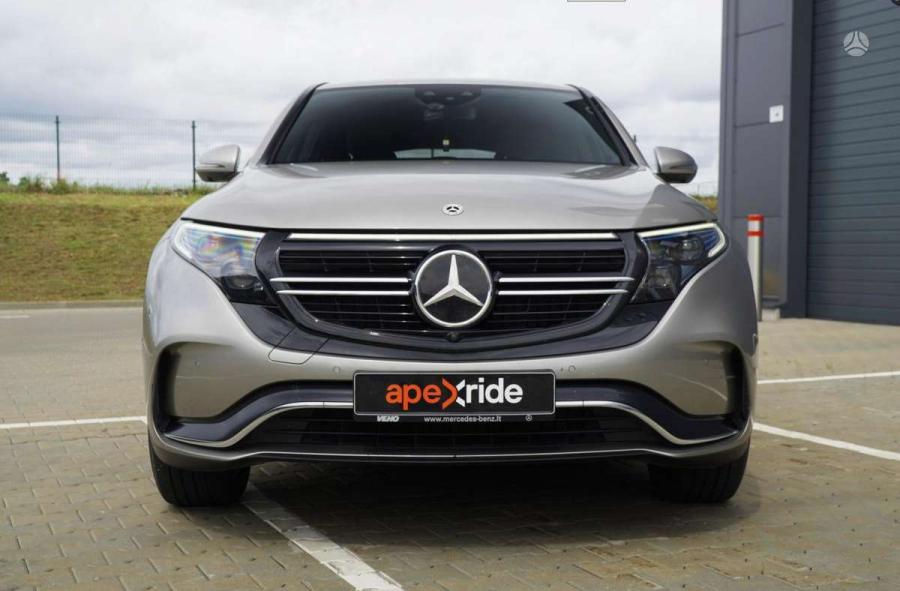 Dzeltens Mercedes-Benz EQC 2020 Viļņa, ar dzinēja tilpumu 0.00 L un nobraukumu 96 tūkst. km par 32800 €, foto 1 vietnē AUTOMOTO.COM.LV