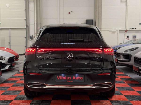 Black Mercedes-Benz EQE 2023 in Vilnius, with an engine capacity of 0.00 L and mileage of 18 thousand km for 62990 €, photo 5 on AUTOMOTO.COM.LV