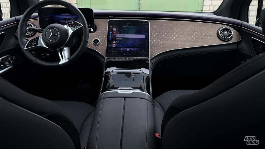 Melns Mercedes-Benz EQE 2024 Klaipėda, ar dzinēja tilpumu 0.00 L un nobraukumu 10 tūkst. km par 47000 €, foto 14 vietnē AUTOMOTO.COM.LV