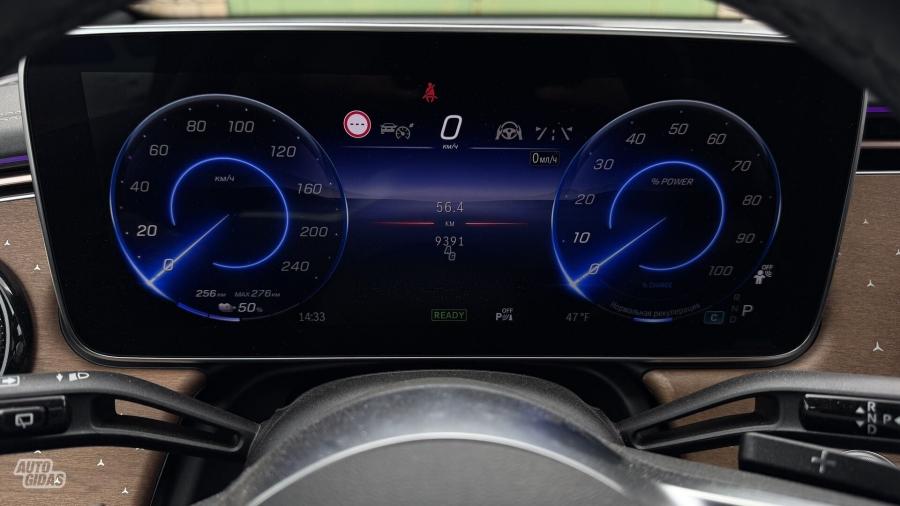 Melns Mercedes-Benz EQE 2024 Klaipėda, ar dzinēja tilpumu 0.00 L un nobraukumu 10 tūkst. km par 47000 €, foto 15 vietnē AUTOMOTO.COM.LV