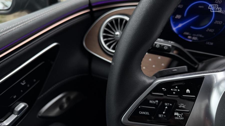 Melns Mercedes-Benz EQE 2024 Klaipėda, ar dzinēja tilpumu 0.00 L un nobraukumu 10 tūkst. km par 47000 €, foto 17 vietnē AUTOMOTO.COM.LV