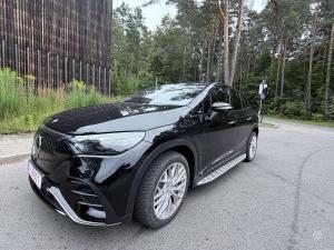 Black Mercedes-Benz EQE 2024 in Vilnius, with an engine capacity of 0.00 L and mileage of 65 thousand km for 59900 €, photo 3 on AUTOMOTO.COM.LV