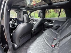Black Mercedes-Benz EQE 2024 in Vilnius, with an engine capacity of 0.00 L and mileage of 65 thousand km for 59900 €, photo 12 on AUTOMOTO.COM.LV