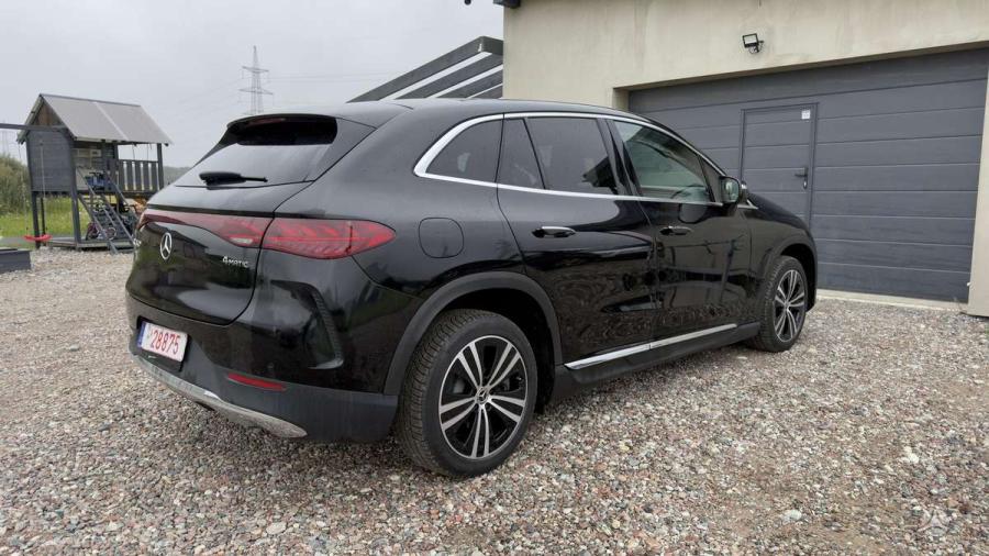 Melns Mercedes-Benz EQE 2024 Klaipėda, ar dzinēja tilpumu 0.00 L un nobraukumu 21 tūkst. km par 47000 €, foto 6 vietnē AUTOMOTO.COM.LV