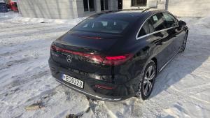 Melns Mercedes-Benz EQE 2022 Kauņa, ar dzinēja tilpumu 0.00 L un nobraukumu 111 tūkst. km par 32900 €, foto 4 vietnē AUTOMOTO.COM.LV