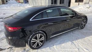 Melns Mercedes-Benz EQE 2022 Kauņa, ar dzinēja tilpumu 0.00 L un nobraukumu 111 tūkst. km par 32900 €, foto 6 vietnē AUTOMOTO.COM.LV