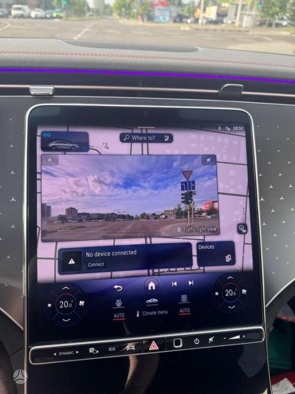 Melns Mercedes-Benz EQE 2022 Panevēža, ar dzinēja tilpumu 0.00 L un nobraukumu 50 tūkst. km par 39500 €, foto 10 vietnē AUTOMOTO.COM.LV