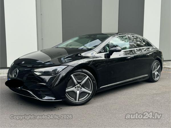 Black Mercedes-Benz EQE 2022 in Tallinn, with an engine capacity of 0.00 L and mileage of 51 thousand km for 52900 €, photo 1 on AUTOMOTO.COM.LV
