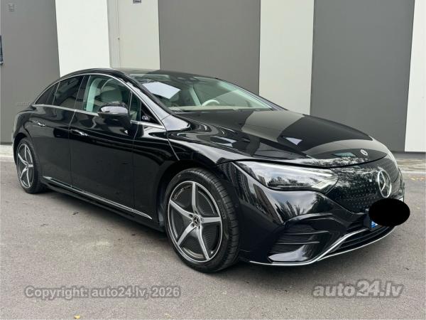 Black Mercedes-Benz EQE 2022 in Tallinn, with an engine capacity of 0.00 L and mileage of 51 thousand km for 52900 €, photo 2 on AUTOMOTO.COM.LV