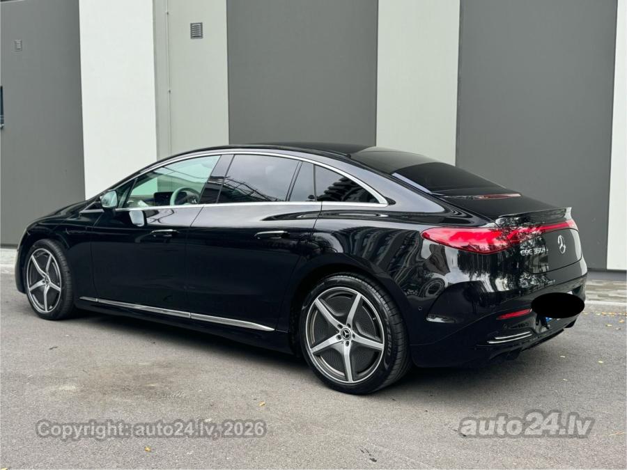 Black Mercedes-Benz EQE 2022 in Tallinn, with an engine capacity of 0.00 L and mileage of 51 thousand km for 52900 €, photo 4 on AUTOMOTO.COM.LV