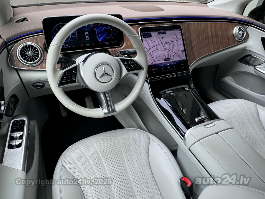 Black Mercedes-Benz EQE 2022 in Tallinn, with an engine capacity of 0.00 L and mileage of 51 thousand km for 52900 €, photo 13 on AUTOMOTO.COM.LV