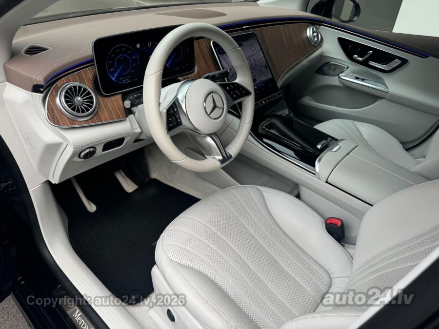 Black Mercedes-Benz EQE 2022 in Tallinn, with an engine capacity of 0.00 L and mileage of 51 thousand km for 52900 €, photo 15 on AUTOMOTO.COM.LV