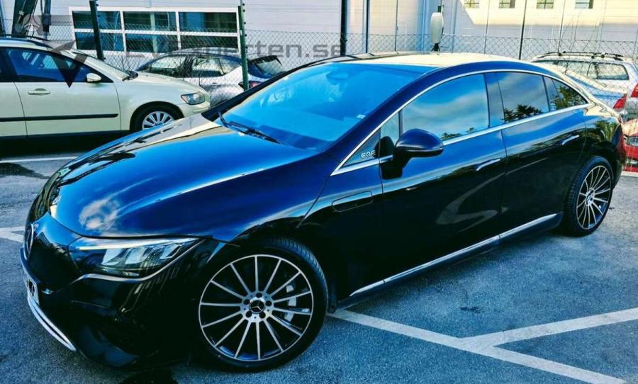 Melns Mercedes-Benz EQE 2022 Viļņa, ar dzinēja tilpumu 0.00 L un nobraukumu 108 tūkst. km par 40042 €, foto 3 vietnē AUTOMOTO.COM.LV