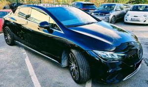 Melns Mercedes-Benz EQE 2022 Viļņa, ar dzinēja tilpumu 0.00 L un nobraukumu 108 tūkst. km par 40042 €, foto 5 vietnē AUTOMOTO.COM.LV