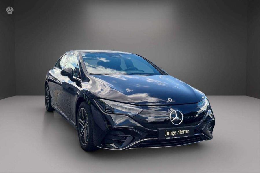 Melns Mercedes-Benz EQE 2023 Viļņa, ar dzinēja tilpumu 0.00 L un nobraukumu 22 tūkst. km par 48900 €, foto 1 vietnē AUTOMOTO.COM.LV