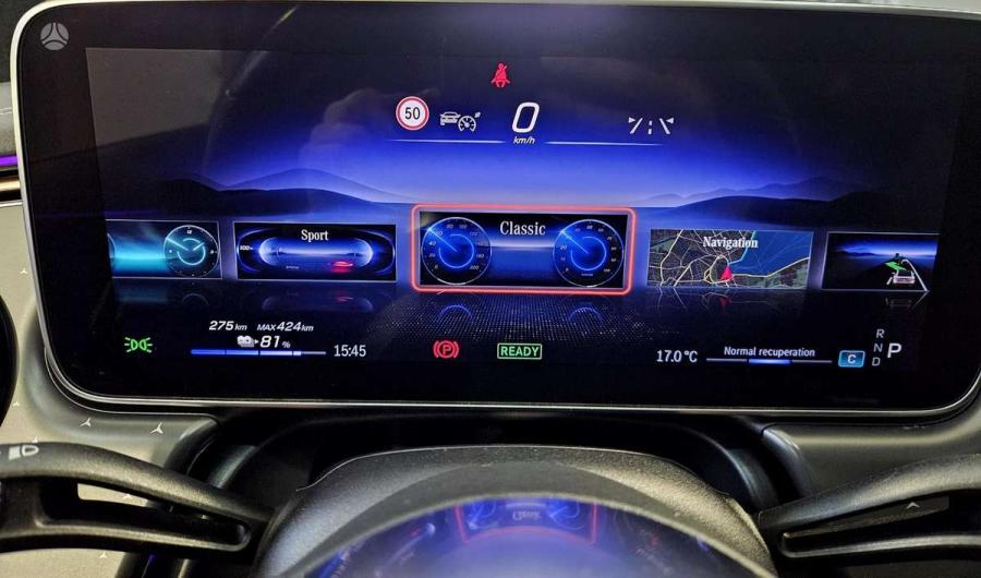 Melns Mercedes-Benz EQE 2023 Marijampole, ar dzinēja tilpumu 0.00 L un nobraukumu 271 tūkst. km par 24990 €, foto 13 vietnē AUTOMOTO.COM.LV