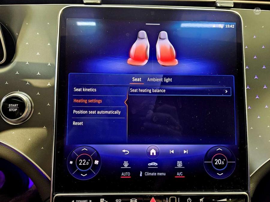 Melns Mercedes-Benz EQE 2023 Marijampole, ar dzinēja tilpumu 0.00 L un nobraukumu 271 tūkst. km par 24990 €, foto 15 vietnē AUTOMOTO.COM.LV