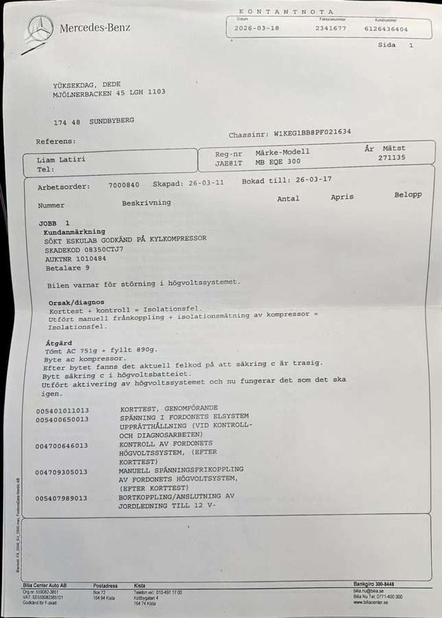 Melns Mercedes-Benz EQE 2023 Marijampole, ar dzinēja tilpumu 0.00 L un nobraukumu 271 tūkst. km par 24990 €, foto 35 vietnē AUTOMOTO.COM.LV