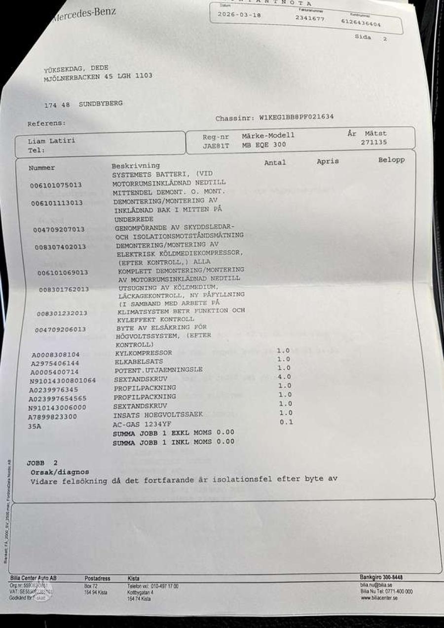 Melns Mercedes-Benz EQE 2023 Marijampole, ar dzinēja tilpumu 0.00 L un nobraukumu 271 tūkst. km par 24990 €, foto 36 vietnē AUTOMOTO.COM.LV