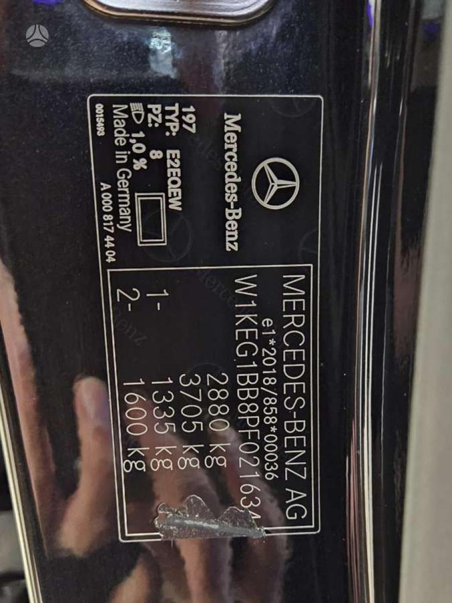 Melns Mercedes-Benz EQE 2023 Marijampole, ar dzinēja tilpumu 0.00 L un nobraukumu 271 tūkst. km par 24990 €, foto 41 vietnē AUTOMOTO.COM.LV