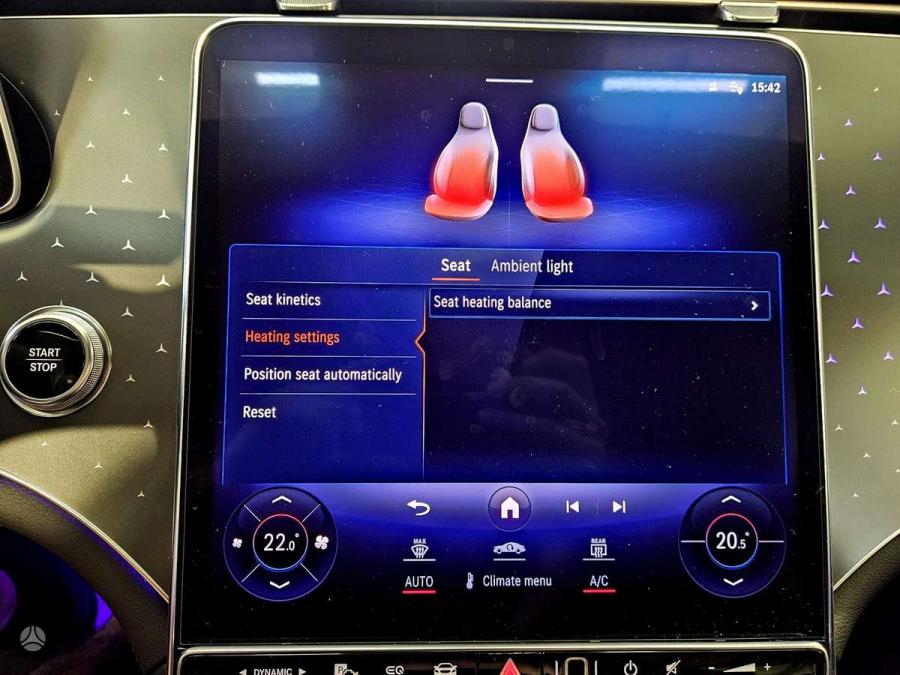 Черный Мерседес EQE 2023 в Мариямполе, объемом двигателя 0.00 л и пробегом 271 тыс. км за 24990 €, фото 17 на AUTOMOTO.COM.LV