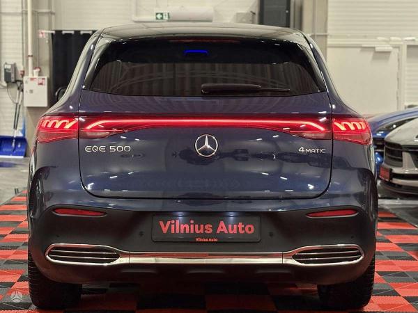 Blue Mercedes-Benz EQE 2023 in Vilnius, with an engine capacity of 0.00 L and mileage of 37 thousand km for 57990 €, photo 5 on AUTOMOTO.COM.LV