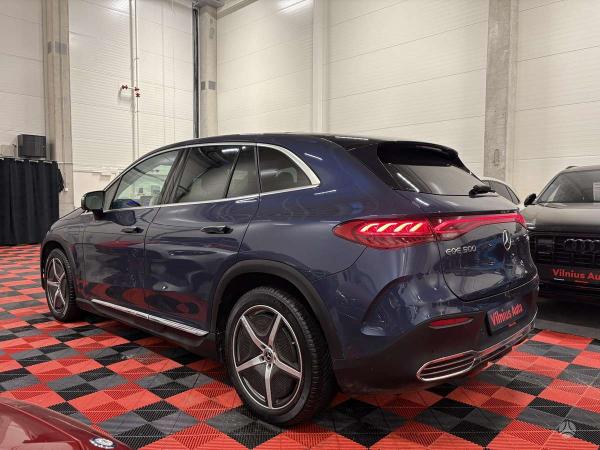 Blue Mercedes-Benz EQE 2023 in Vilnius, with an engine capacity of 0.00 L and mileage of 37 thousand km for 57990 €, photo 6 on AUTOMOTO.COM.LV