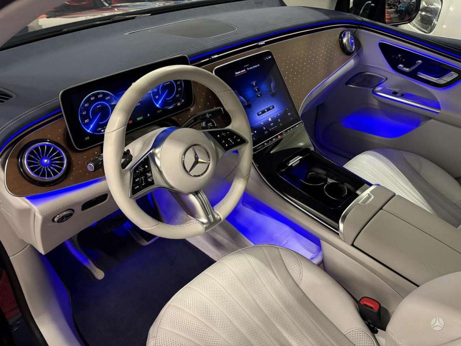 Zils Mercedes-Benz EQE 2023 Viļņa, ar dzinēja tilpumu 0.00 L un nobraukumu 37 tūkst. km par 57990 €, foto 12 vietnē AUTOMOTO.COM.LV