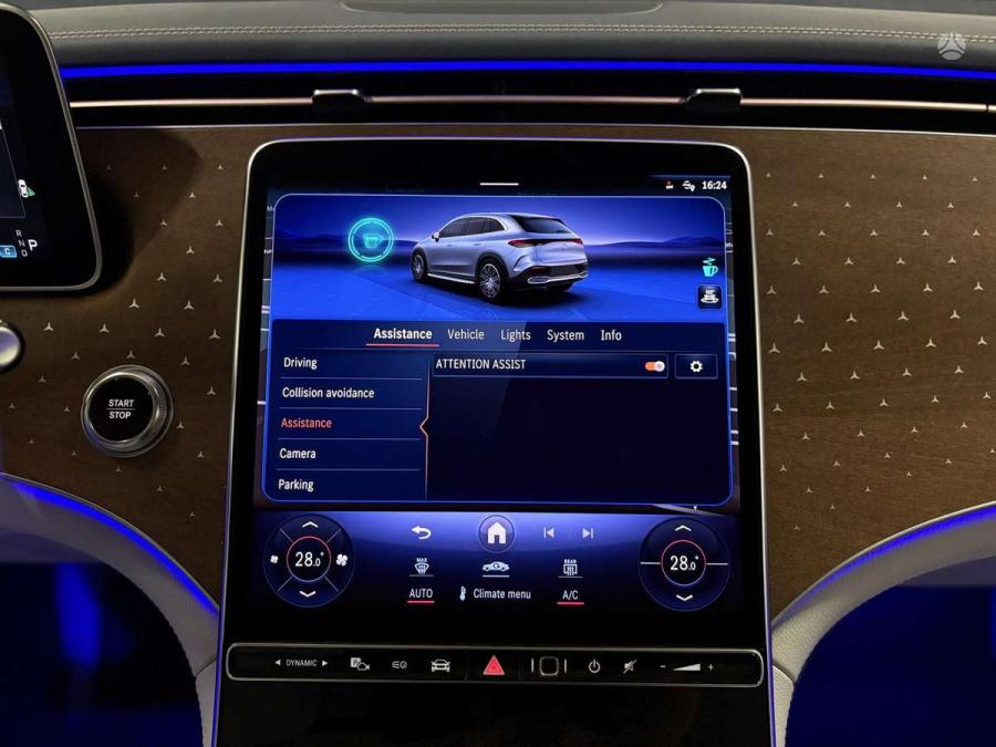 Zils Mercedes-Benz EQE 2023 Viļņa, ar dzinēja tilpumu 0.00 L un nobraukumu 37 tūkst. km par 57990 €, foto 31 vietnē AUTOMOTO.COM.LV
