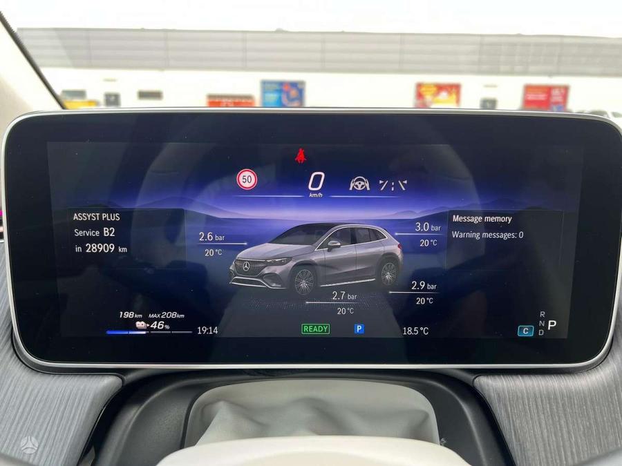 Синий Мерседес EQE 2023 в Каунас, объемом двигателя 0.00 л и пробегом 19 тыс. км за 40850 €, фото 30 на AUTOMOTO.COM.LV