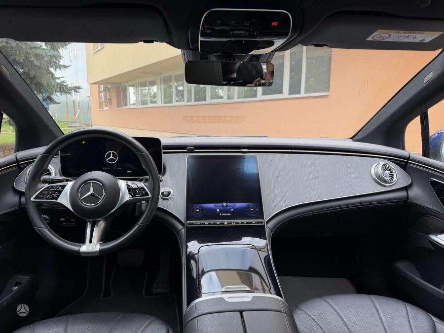 Blue Mercedes-Benz EQE 2022 in Kaunas, with an engine capacity of 0.00 L and mileage of 120 thousand km for 30129 €, photo 16 on AUTOMOTO.COM.LV