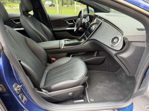 Blue Mercedes-Benz EQE 2022 in Kaunas, with an engine capacity of 0.00 L and mileage of 120 thousand km for 30129 €, photo 17 on AUTOMOTO.COM.LV