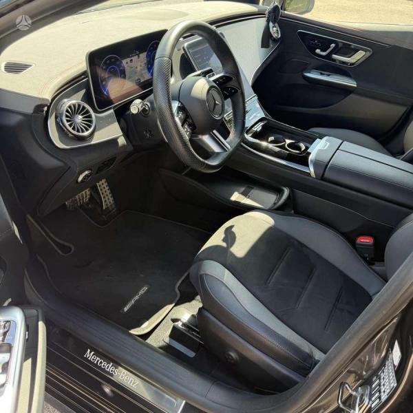 Brown Mercedes-Benz EQE 2023 in Kaunas, with an engine capacity of 0.00 L and mileage of 27 thousand km for 39500 €, photo 8 on AUTOMOTO.COM.LV