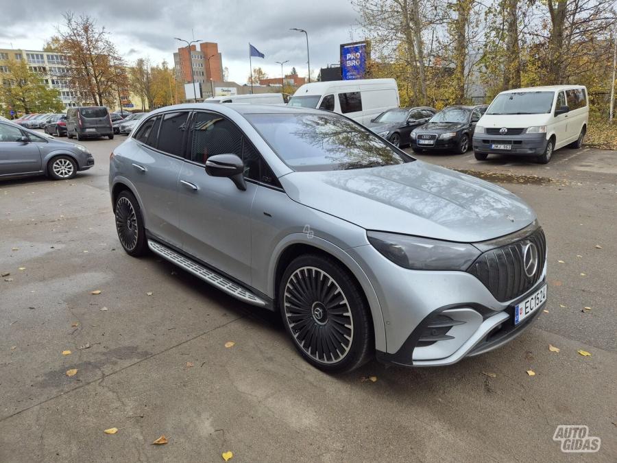 Pelēks Mercedes-Benz EQE 2023 Panevēža, ar dzinēja tilpumu 0.00 L un nobraukumu 0 tūkst. km par 99999 €, foto 1 vietnē AUTOMOTO.COM.LV