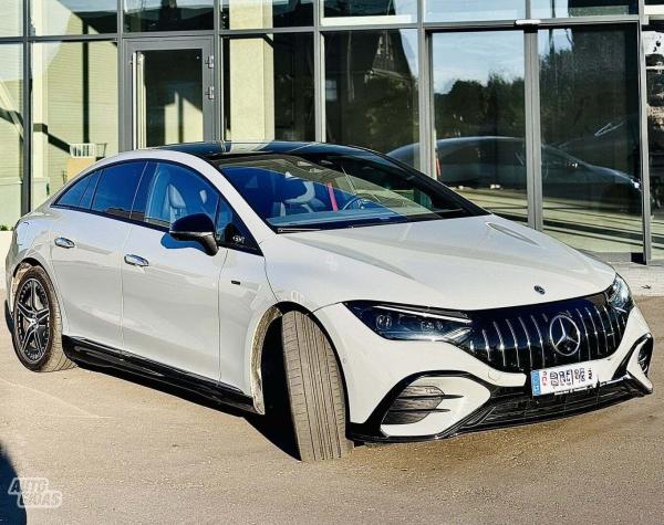 Pelēks Mercedes-Benz EQE 2023 Viļņa, ar dzinēja tilpumu 0.00 L un nobraukumu 29 tūkst. km par 53800 €, foto 1 vietnē AUTOMOTO.COM.LV