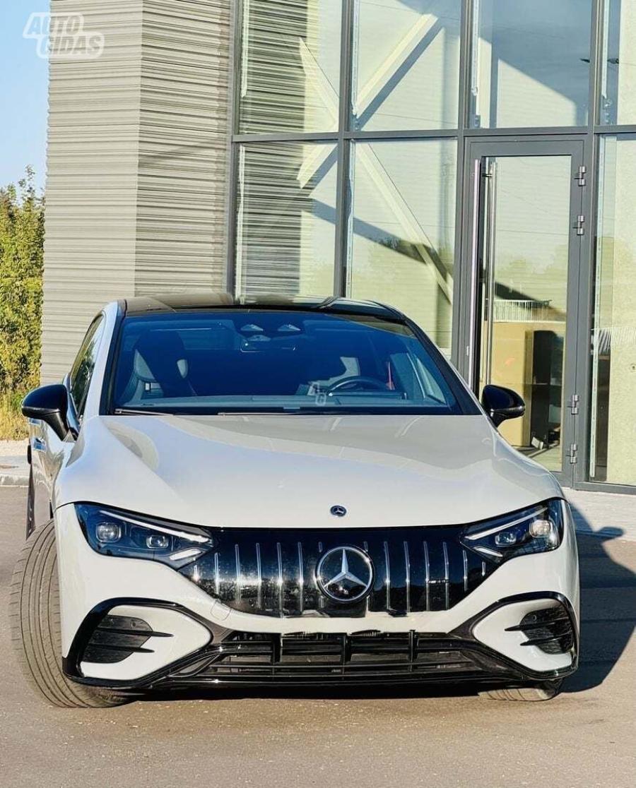 Pelēks Mercedes-Benz EQE 2023 Viļņa, ar dzinēja tilpumu 0.00 L un nobraukumu 29 tūkst. km par 53800 €, foto 4 vietnē AUTOMOTO.COM.LV
