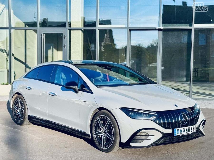 Pelēks Mercedes-Benz EQE 2023 Viļņa, ar dzinēja tilpumu 0.00 L un nobraukumu 29 tūkst. km par 53800 €, foto 6 vietnē AUTOMOTO.COM.LV