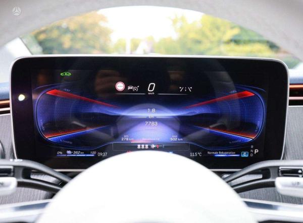 Pelēks Mercedes-Benz EQE 2002 Viļņa, ar dzinēja tilpumu 0.00 L un nobraukumu 8 tūkst. km par 49990 €, foto 11 vietnē AUTOMOTO.COM.LV