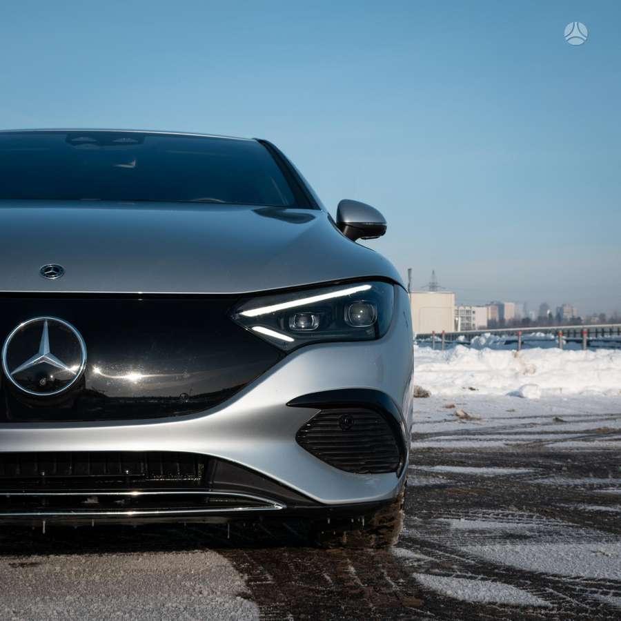 Pelēks Mercedes-Benz EQE 2022 Viļņa, ar dzinēja tilpumu 0.00 L un nobraukumu 77 tūkst. km par 43900 €, foto 13 vietnē AUTOMOTO.COM.LV