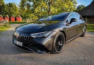 Pelēks Mercedes-Benz EQE 2022 Tallina, ar dzinēja tilpumu 0.00 L un nobraukumu 60 tūkst. km par 59990 €, foto  vietnē AUTOMOTO.COM.LV