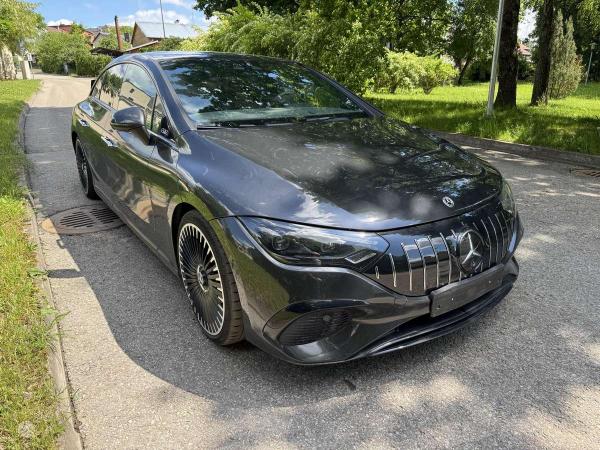 Pelēks Mercedes-Benz EQE 2022 Alīta, ar dzinēja tilpumu 0.00 L un nobraukumu 65 tūkst. km par 25800 €, foto  vietnē AUTOMOTO.COM.LV