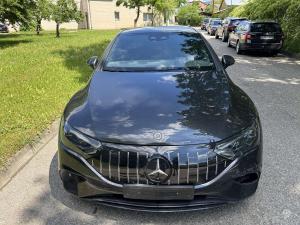 Grey Mercedes-Benz EQE 2022 in Alytus, with an engine capacity of 0.00 L and mileage of 65 thousand km for 25800 €, photo 3 on AUTOMOTO.COM.LV