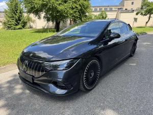 Grey Mercedes-Benz EQE 2022 in Alytus, with an engine capacity of 0.00 L and mileage of 65 thousand km for 25800 €, photo 4 on AUTOMOTO.COM.LV