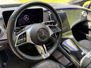 Grey Mercedes-Benz EQE 2022 in Alytus, with an engine capacity of 0.00 L and mileage of 65 thousand km for 25800 €, photo 25 on AUTOMOTO.COM.LV
