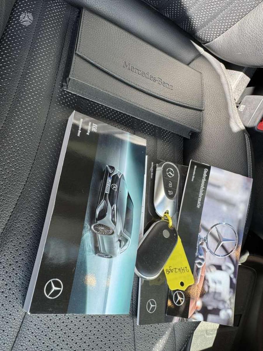 Grey Mercedes-Benz EQE 2022 in Alytus, with an engine capacity of 0.00 L and mileage of 65 thousand km for 25800 €, photo 41 on AUTOMOTO.COM.LV
