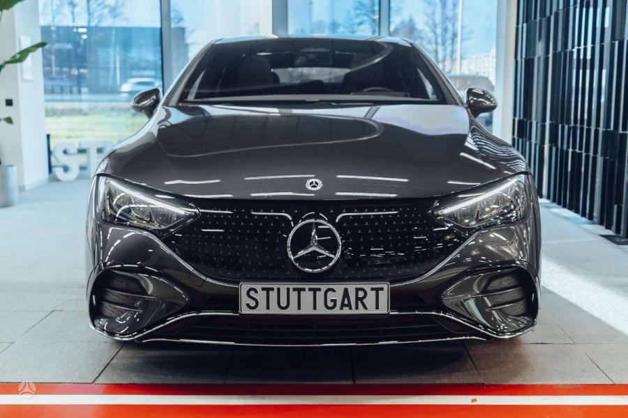 Pelēks Mercedes-Benz EQE 2023 Rīga, ar dzinēja tilpumu 0.00 L un nobraukumu 26 tūkst. km par 55900 €, foto 2 vietnē AUTOMOTO.COM.LV