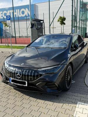Pelēks Mercedes-Benz EQE 2023 Klaipėda, ar dzinēja tilpumu 0.00 L un nobraukumu 40 tūkst. km par 76500 €, foto 2 vietnē AUTOMOTO.COM.LV