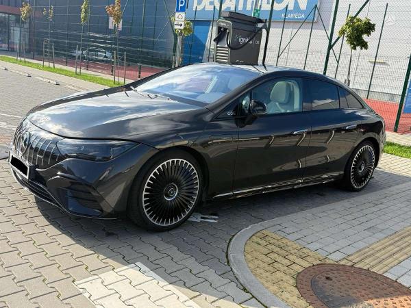 Pelēks Mercedes-Benz EQE 2023 Klaipėda, ar dzinēja tilpumu 0.00 L un nobraukumu 40 tūkst. km par 76500 €, foto 3 vietnē AUTOMOTO.COM.LV