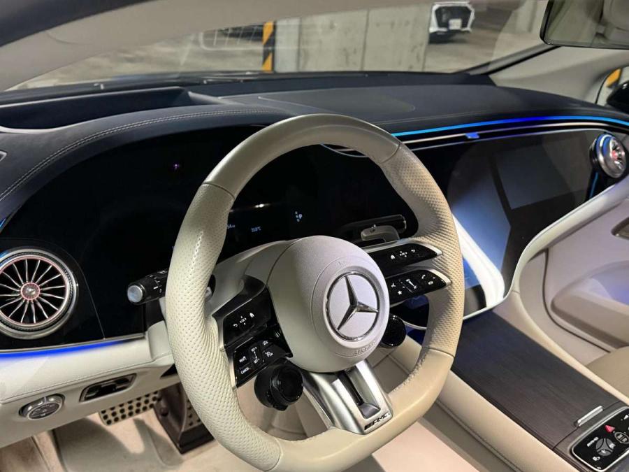 Pelēks Mercedes-Benz EQE 2023 Klaipėda, ar dzinēja tilpumu 0.00 L un nobraukumu 40 tūkst. km par 76500 €, foto 5 vietnē AUTOMOTO.COM.LV